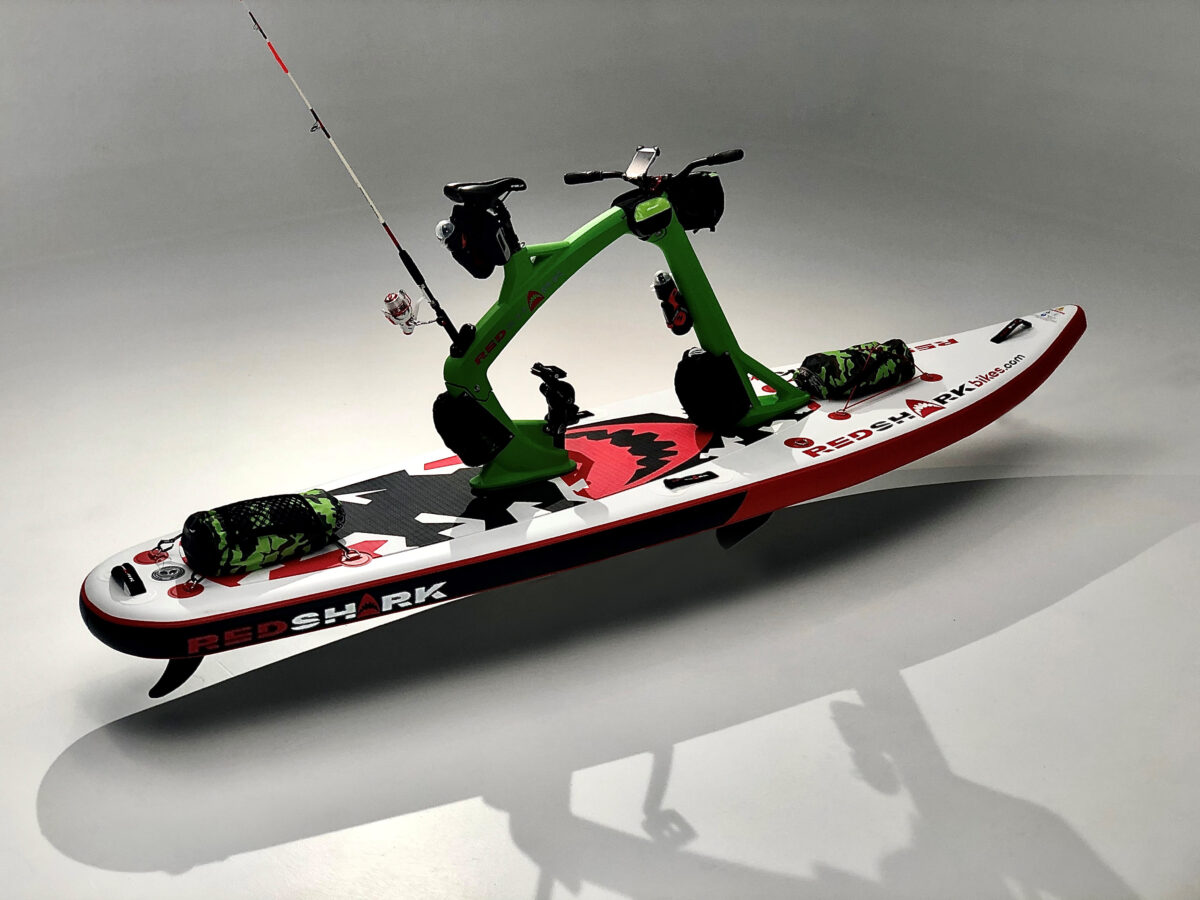 Bikesurf Enjoy (vélo paddle) by Red Shark bikes - Acquaearth
