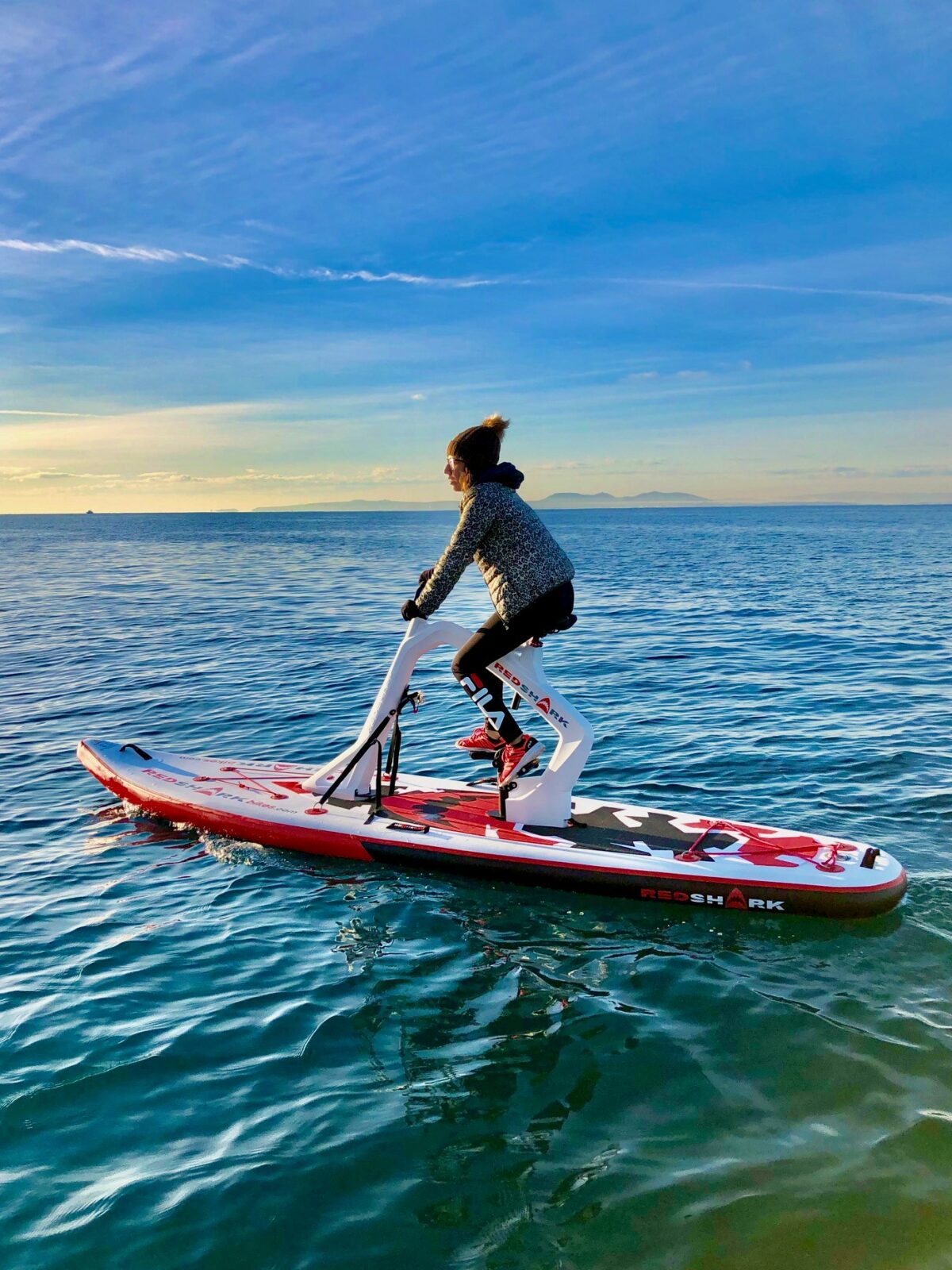 Bikesurf Enjoy (vélo paddle) by Red Shark bikes - Acquaearth
